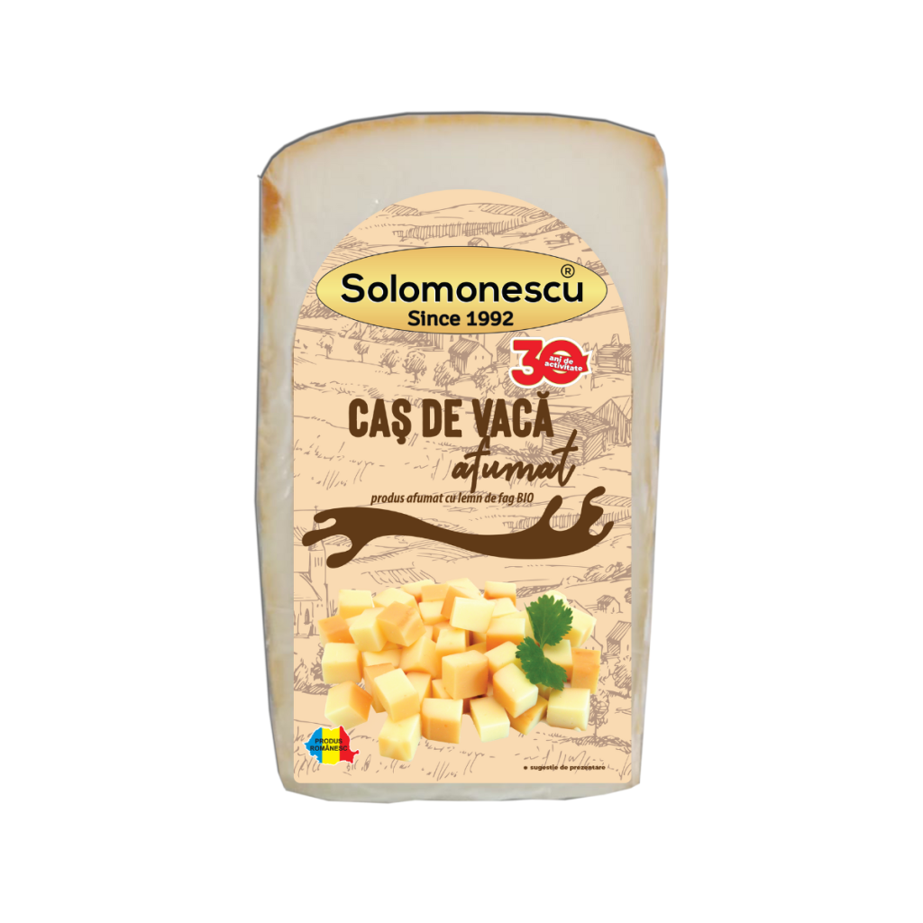 Caș de vacă afumat - Lacto Solomonescu