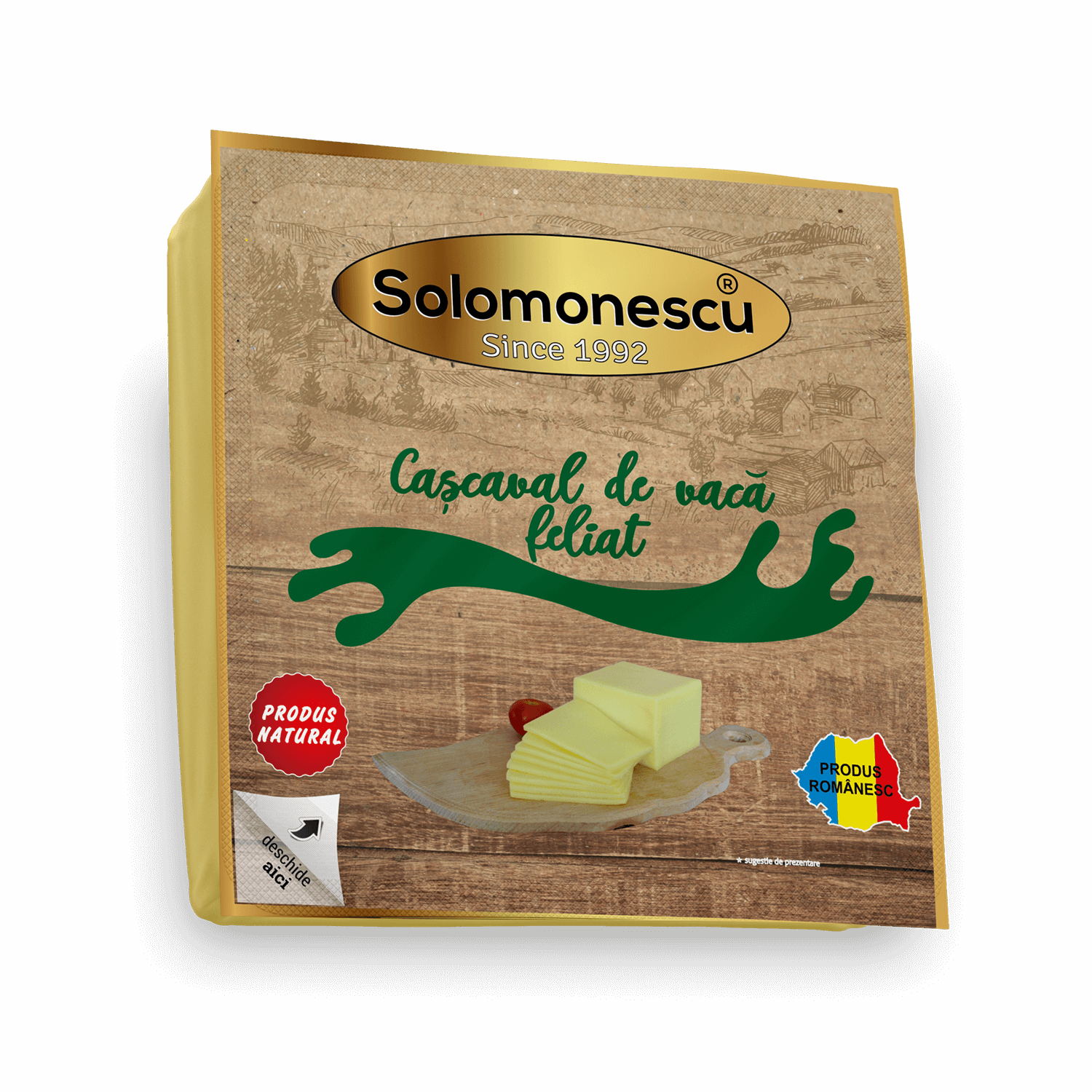 Cașcaval - Lacto Solomonescu - Lacto Solomonescu